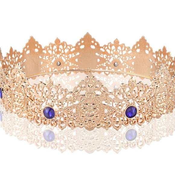 Accessories | King Crown Headband Crystal Pageant Costumes For Birthday ...